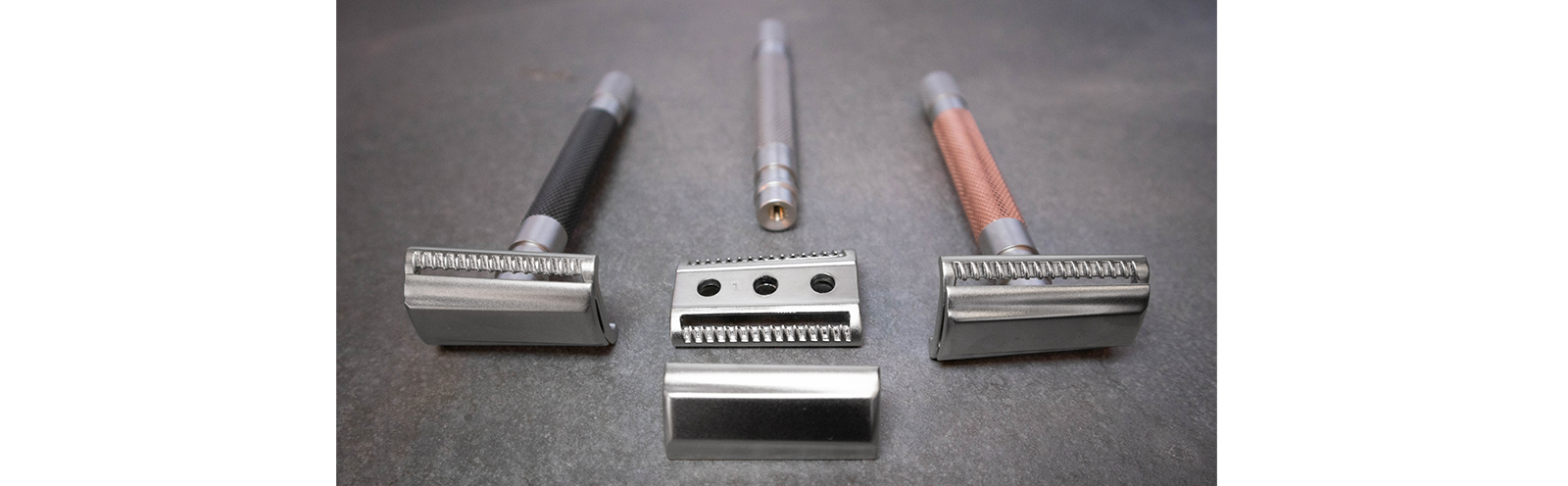 Wat is een semi-slant-bar safety razor? Scheersalon Blog